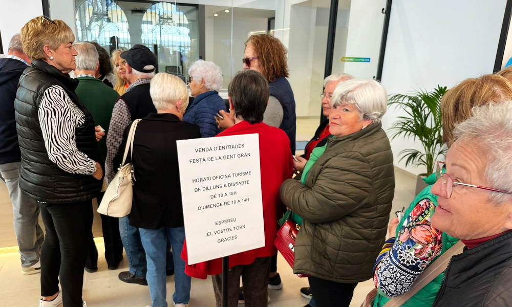 Es venen més de la meitat de les entrades de la Festa de la Gent Gran ...