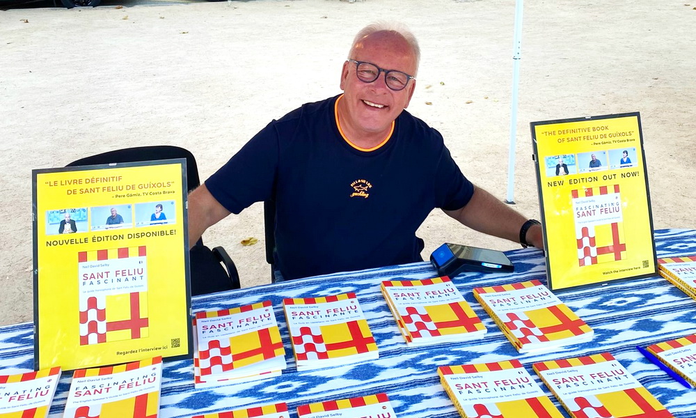 Neil David Selby publica una reedició del seu llibre ‘Sant Feliu ...