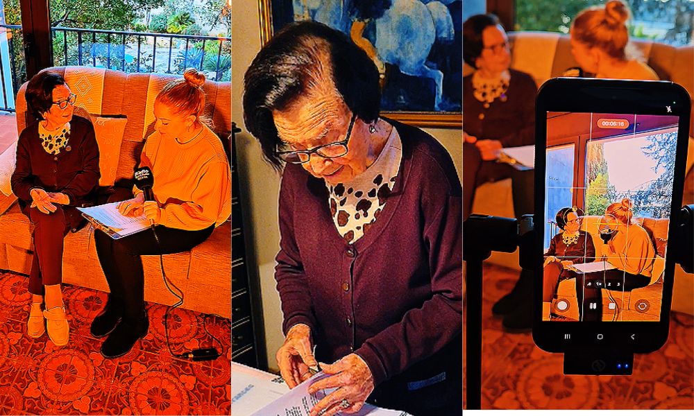 Àngela Bussot Domènech celebra 100 anys de vida i forma part de la ...